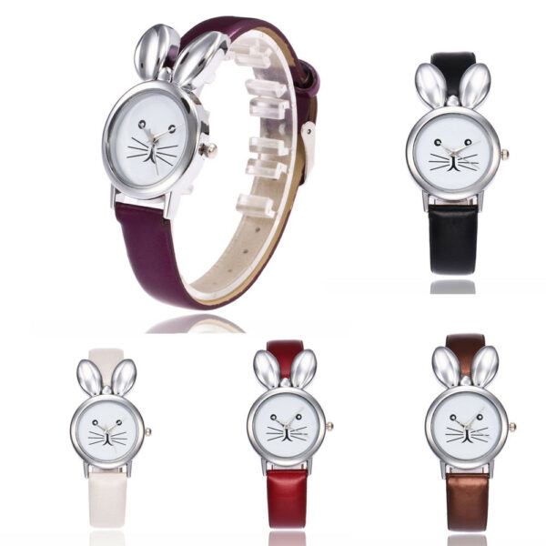 “Watch Rabbit” Analog WristWatch – bunnyfanworld